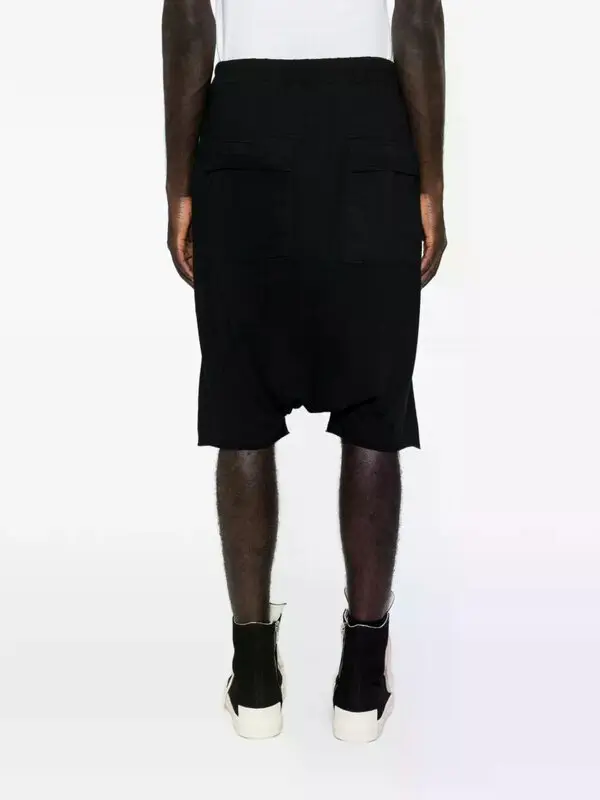 Rick Owens Pods Drawstring-waistband Shorts