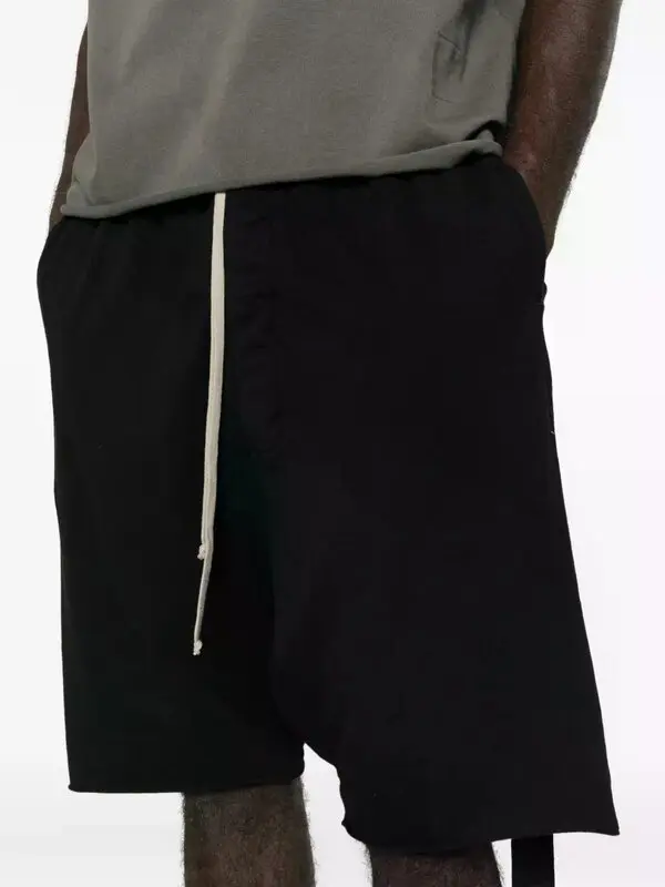 Rick Owens Pods Drawstring-waistband Shorts