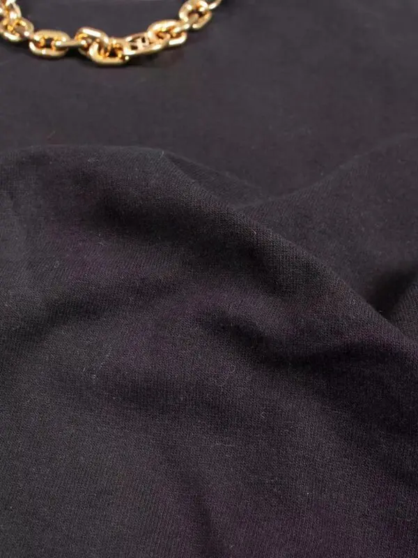 LOUIS VUITTON 2010s Chain-detail T-shirt