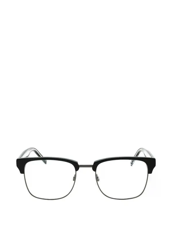 Tommy Hilfiger Browline-frame Glasses - Black