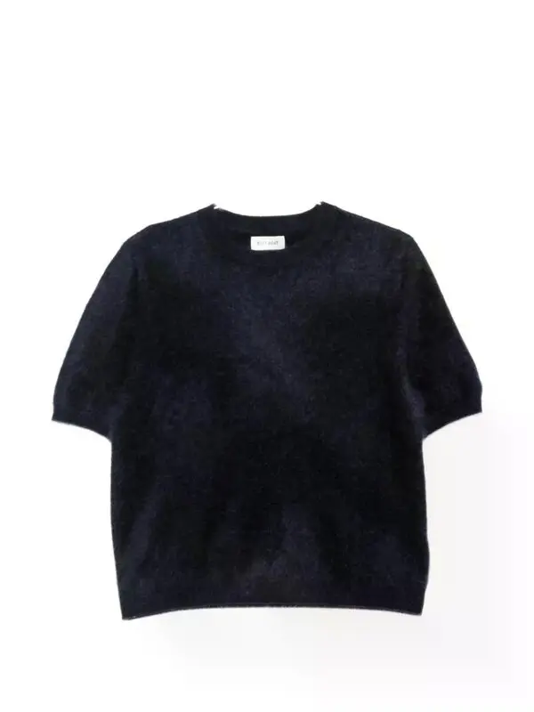 Soft Goat Short-sleeve Cashmere Sweater