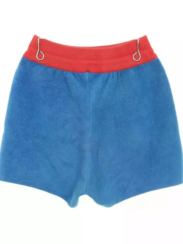 LOUIS VUITTON 2000s Logo-patch Drawstring Shorts