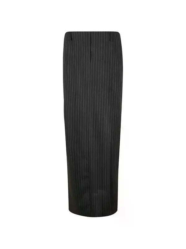 IRO PARIS Korail Pinstripe Straight Maxi Skirt