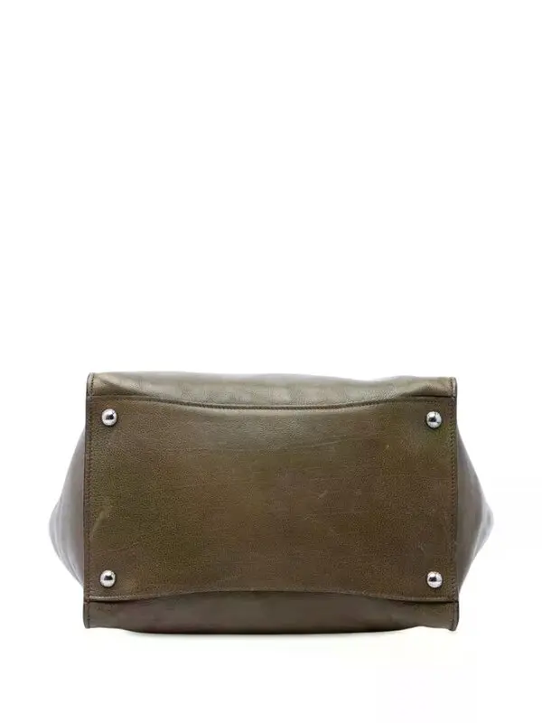Prada 2010-2026 Vitello Daino Twin Pocket Double Handle Satchel