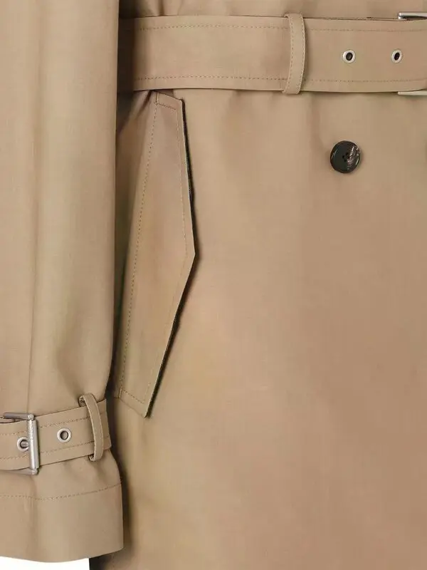 Fendi Double-breasted Belted Trench Coat