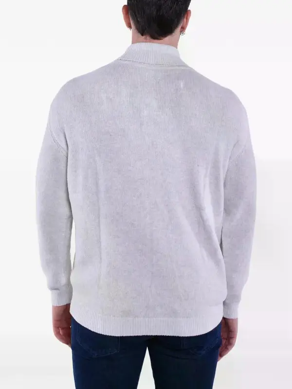 C.P. COMPANY Lens-detail Turtle-neck Sweater