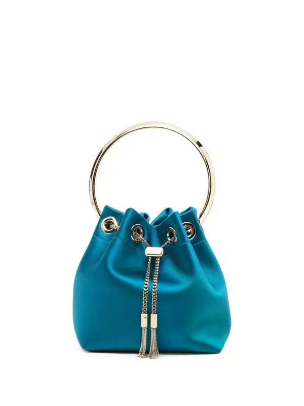 JIMMY CHOO Bon Bon Bucket Bag - Blue