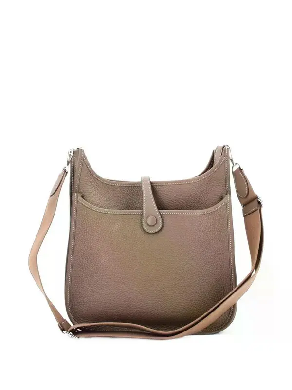 Hermès Evelyne Bag Gen Iii Clemence Pm Crossbody Bag - Grey