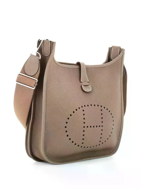 Hermès Evelyne Bag Gen Iii Clemence Pm Crossbody Bag - Grey