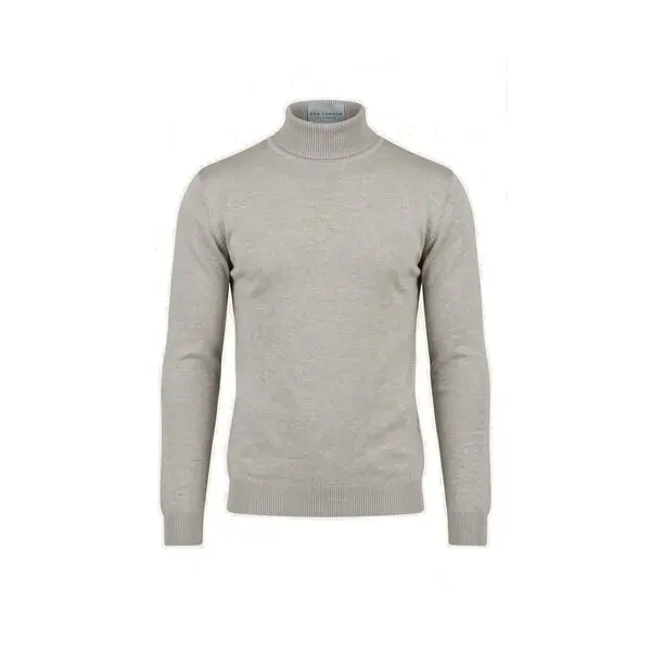 RON TOMSON Rollneck Knit Sweater - Grey