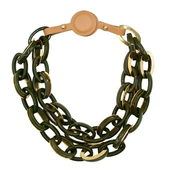 Fairchild Baldwin Harper Olive Necklace - Green