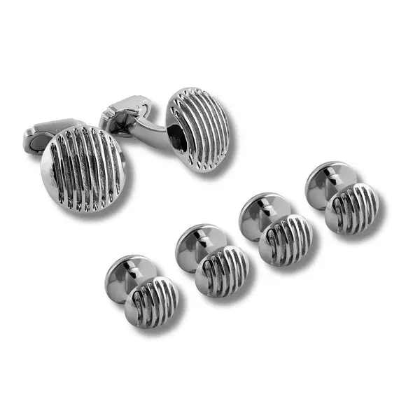 Tateossian Thompson Modern Cufflink And Studs Sets