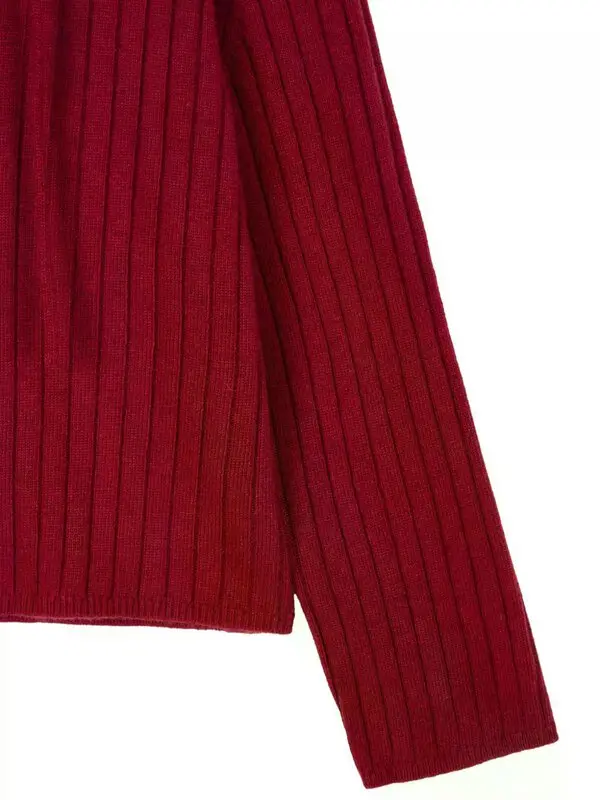 STUDIO TOMBOY Ribbed-knit Hoodie
