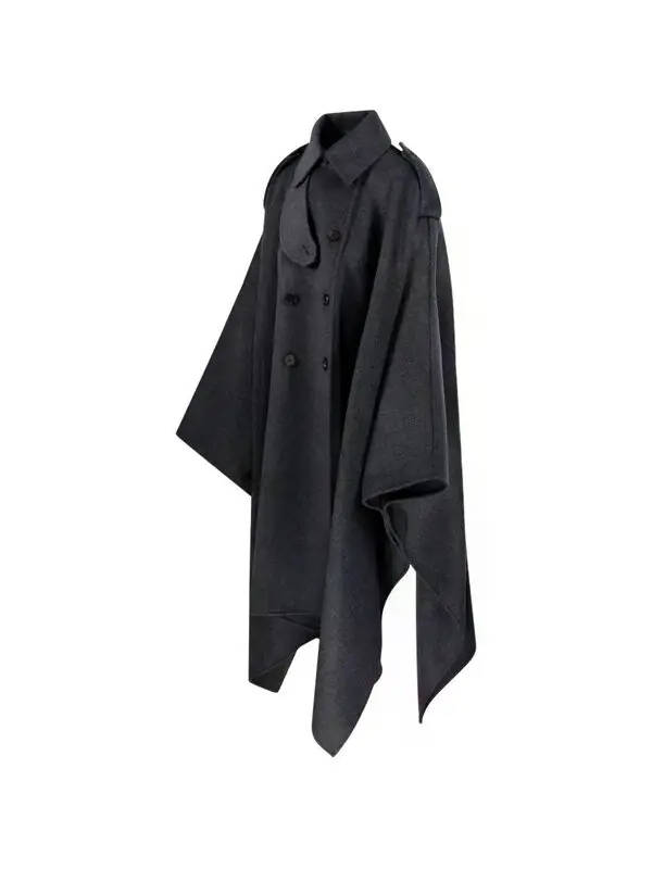 RÓHE Double-breasted Cape Coat