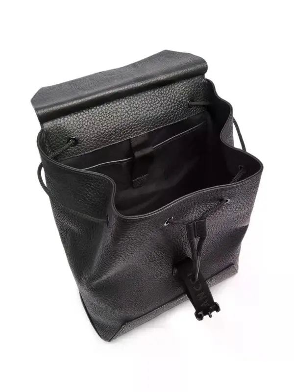 LANCEL Milo Grained Leather Backpack