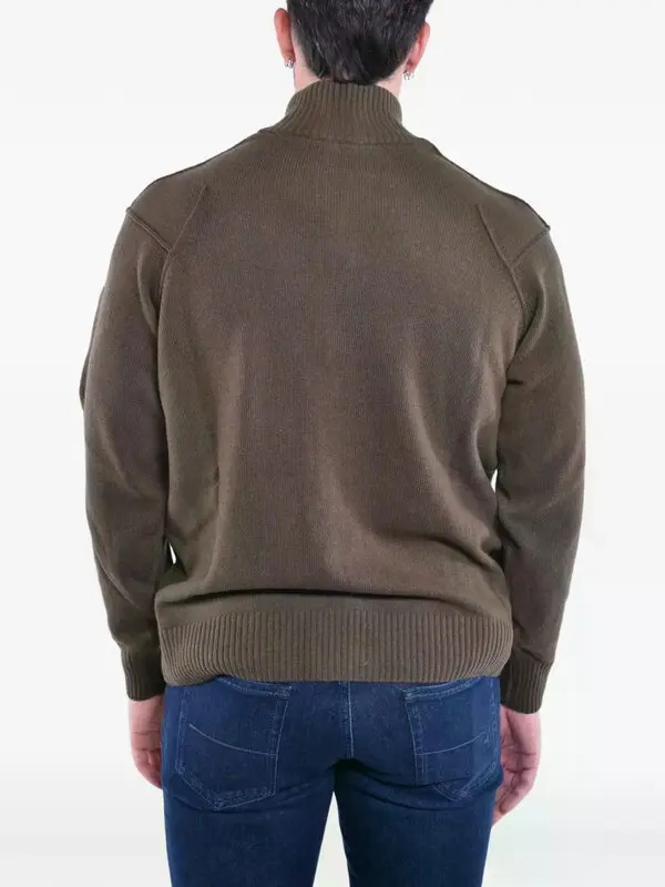 C.P. COMPANY Lens Zipped Cardigan