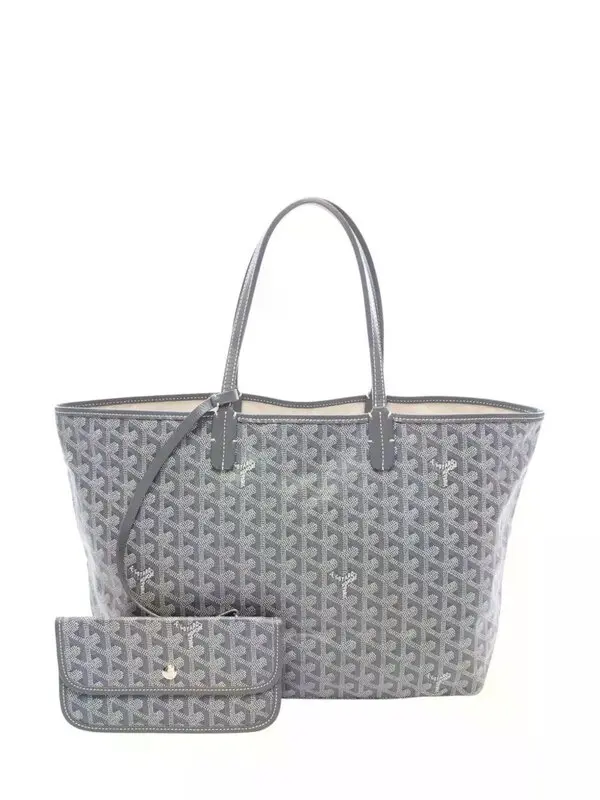 Goyard 2000-2026 Goyardine Saint Louis Pm Tote Bag - Grey
