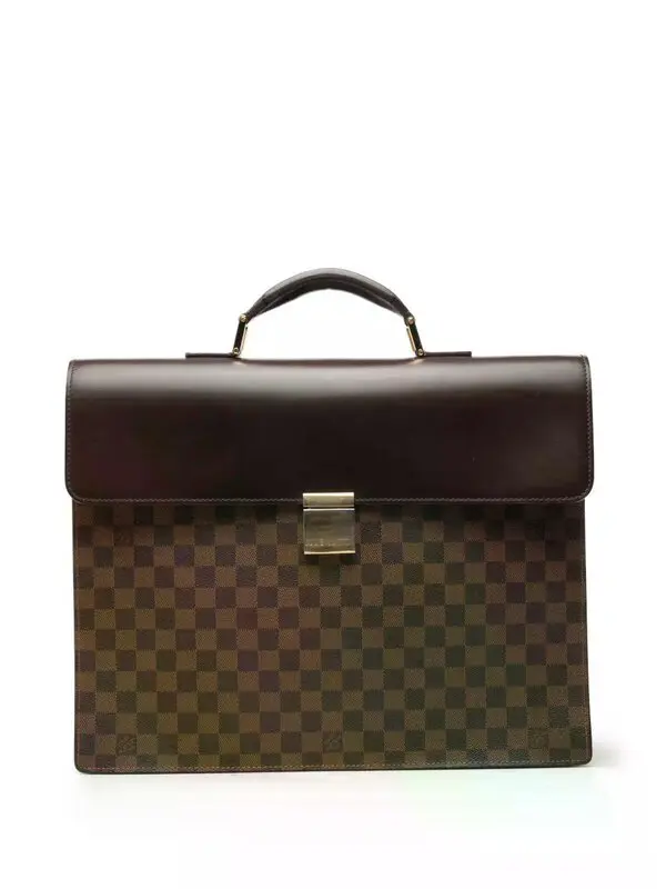LOUIS VUITTON 2005 Damier Ebene Altona Gm Business Bag