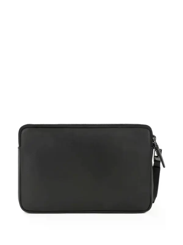 PIQUADRO Grained Leather Clutch Bags