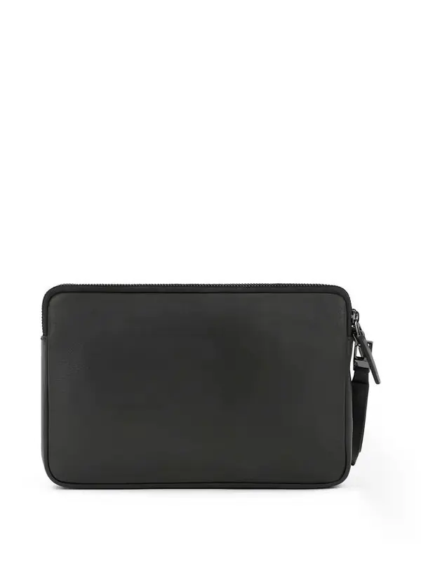 PIQUADRO Grained Leather Clutch Bags