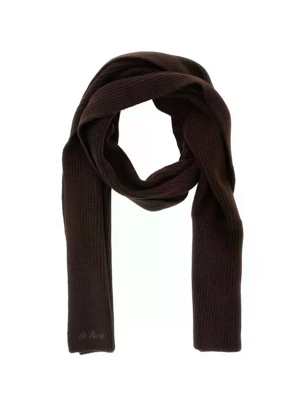 MC2 SAINT BARTH Ribbed-knit Scarf