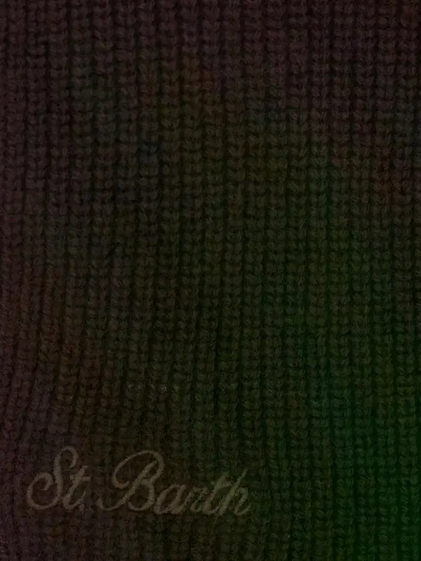 MC2 SAINT BARTH Ribbed-knit Scarf