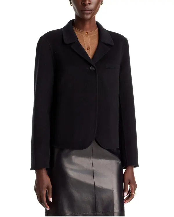 Lafayette 148 New York Wool & Cashmere Notch Lapel Blazer