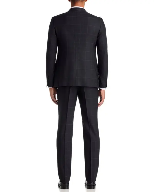John Varvatos Windowpane Slim Fit Suit Jacket