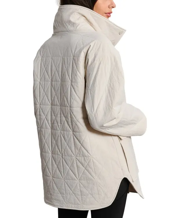 RHONE Monterey Quilted Funnel Neck Jacket