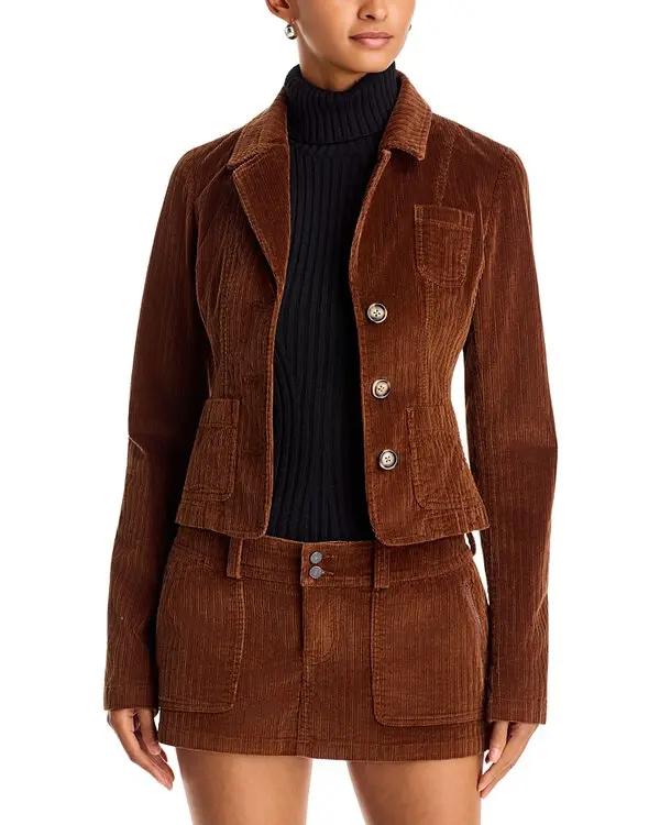 GUIZIO Celine Cotton Stretch Jacket