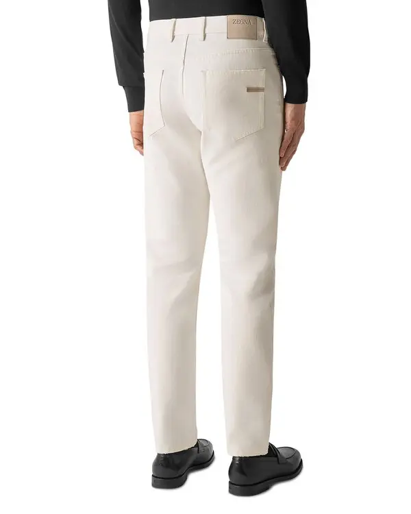 Zegna Roccia Cotton Slim Fit Jeans