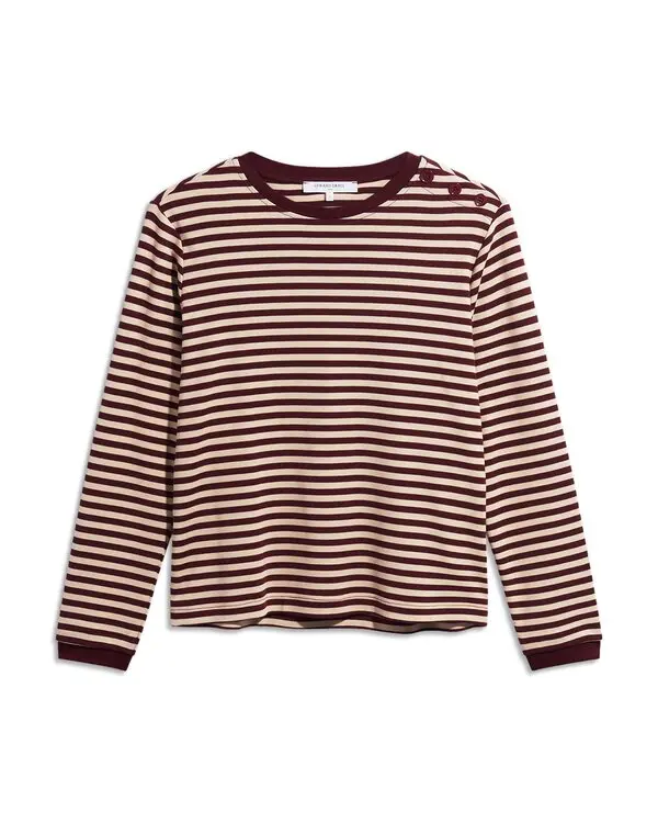 Gerard Darel Belle Lyocell Blend Long Sleeve Tee