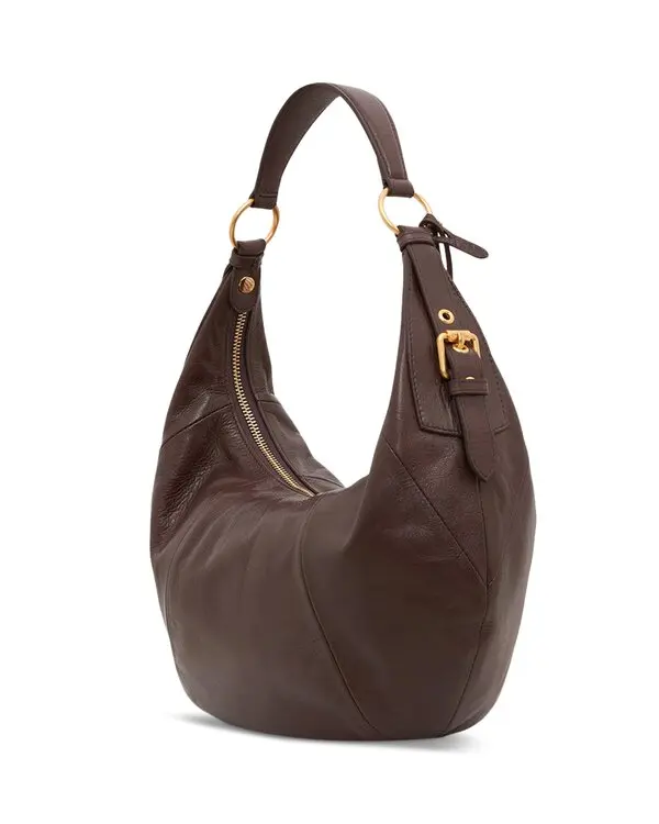 Gerard Darel Luna Leather Sling Shoulder Bag