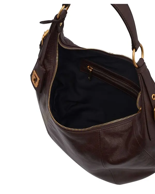 Gerard Darel Luna Leather Sling Shoulder Bag