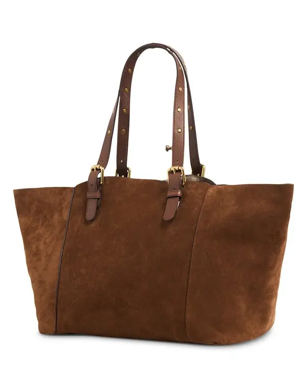 Gerard Darel Simple Suede Tote Bag