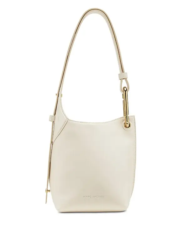 Marc Jacobs The Juliette Small Leather Bucket Bag - Cloud White