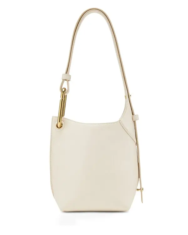 Marc Jacobs The Juliette Small Leather Bucket Bag - Cloud White