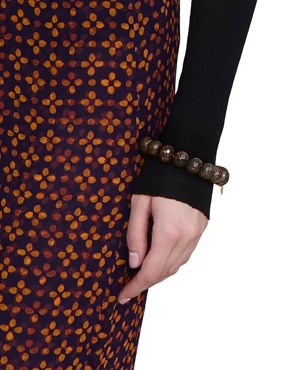 Chan Luu Beaded Stretch Bracelet - Bronzite
