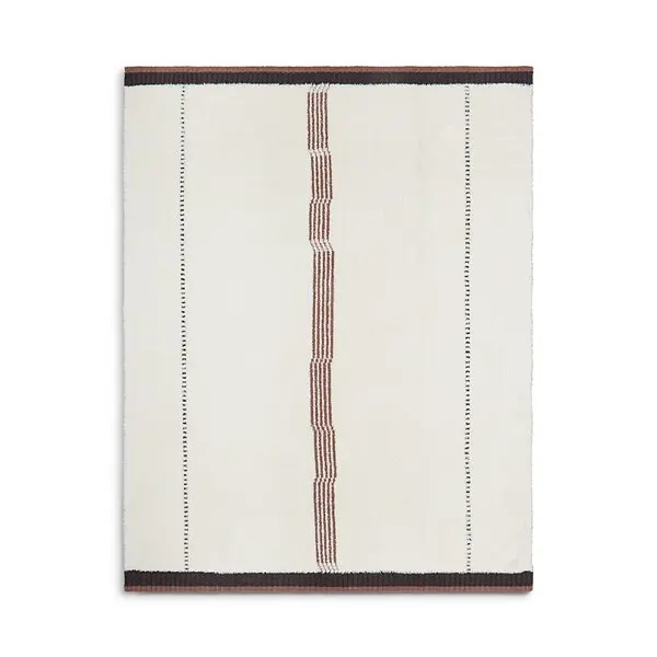 Barefoot Dreams Cozychic Sorreno Stripe Throw Blanket - Cream Multi