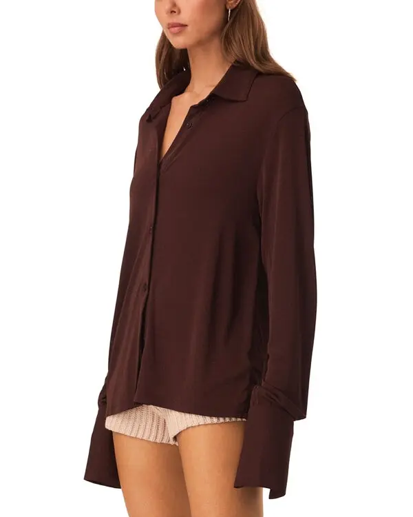 SNDYS. Kalea Button Front Shirt