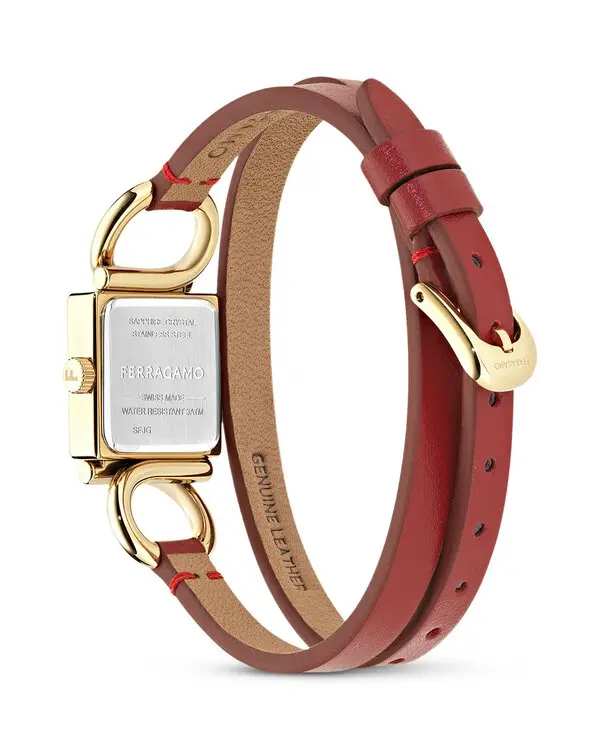 FERRAGAMO Gancio Evo Bangle Watch, 18mm