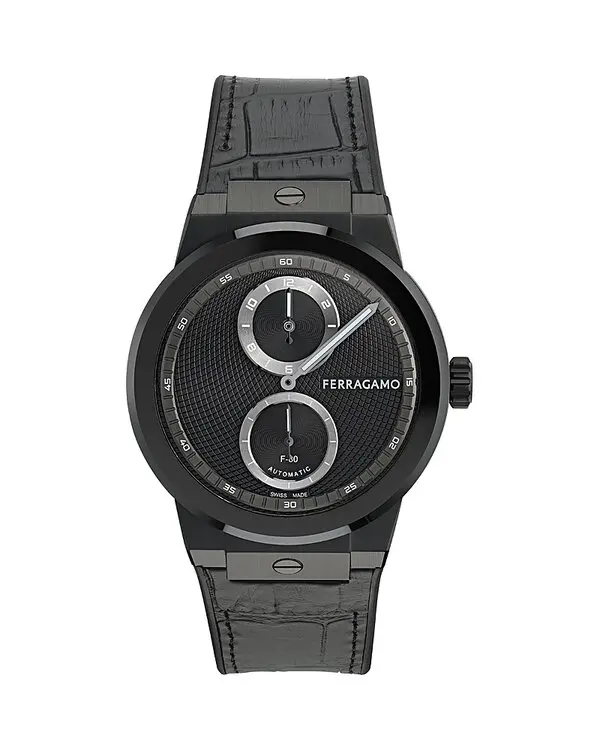 FERRAGAMO F-80 Manufacture Automatic Watch, 43mm