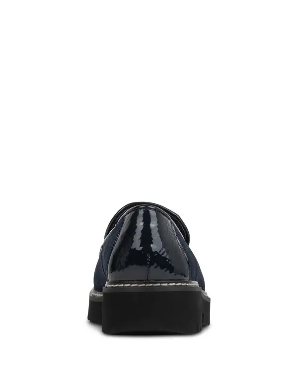 DONALD PLINER Suede Tassel Loafers