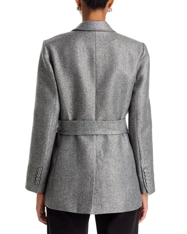 Kobi Halperin Trinity Wool Blend Belted Jacket