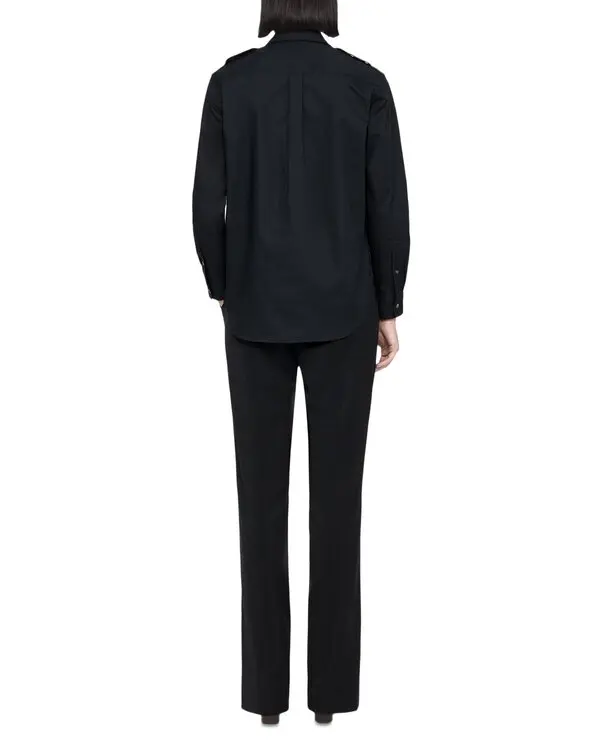 ALLSAINTS Roxanne High Rise Straight Pants