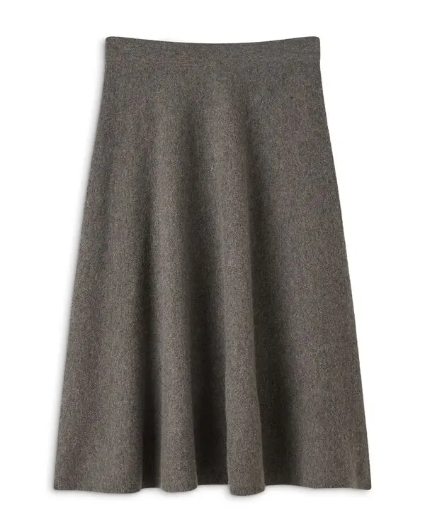 Whistles Wool Midi Skirt