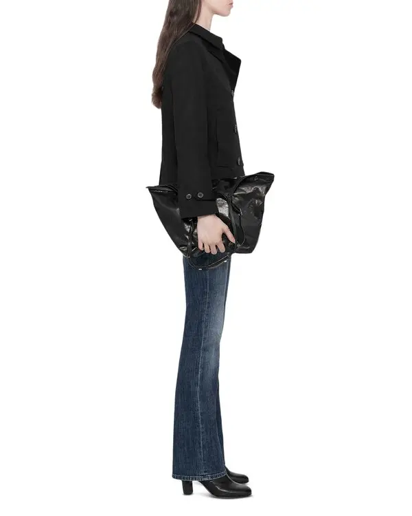 ALLSAINTS Tilda Cotton Peacoat