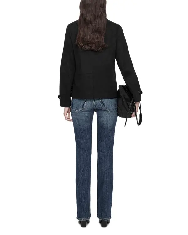 ALLSAINTS Tilda Cotton Peacoat
