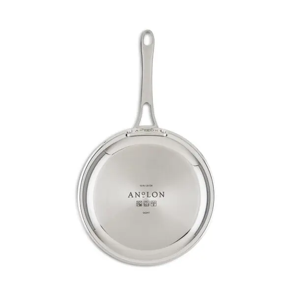 ANOLON Everlast Stainless Steel Ceramic Nonstick Skillet, 10
