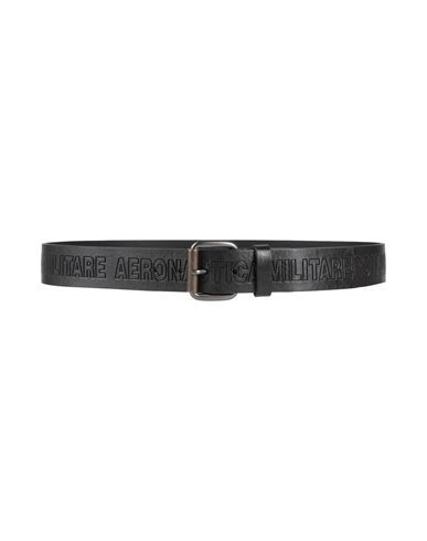 AERONAUTICA MILITARE Belt Size Cow Leather - Black